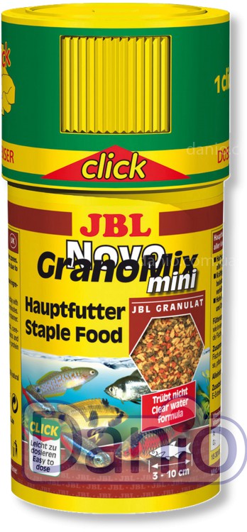Купить Корм JBL Novo GranoMix mini CLICK гранулы - в Интернет ...